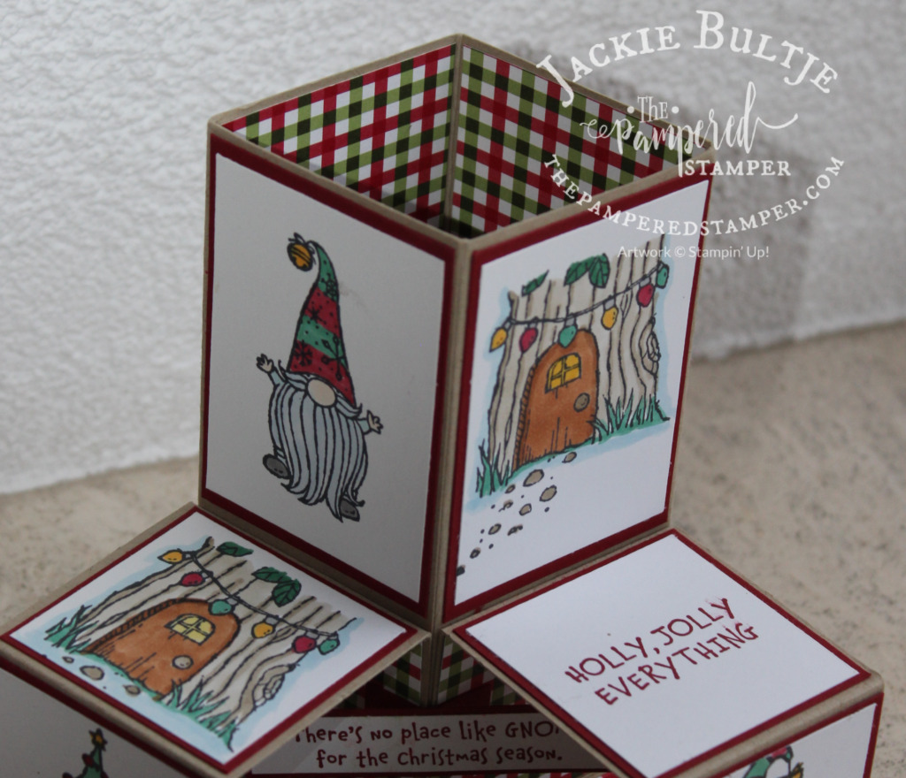 Triple Cube Card and More Happy Mail! - The Pampered Stamper