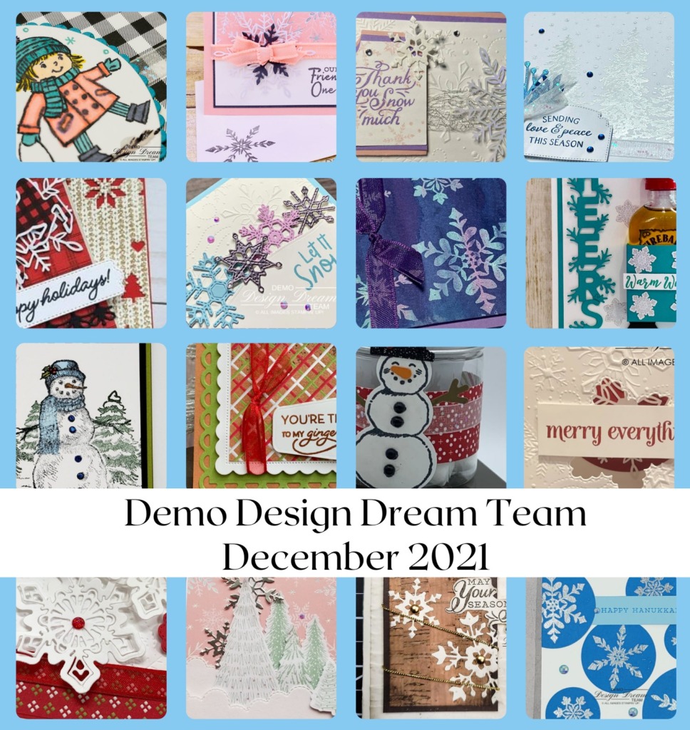 Demo Design Dream Team "Snow" Tutorial - The Pampered Stamper